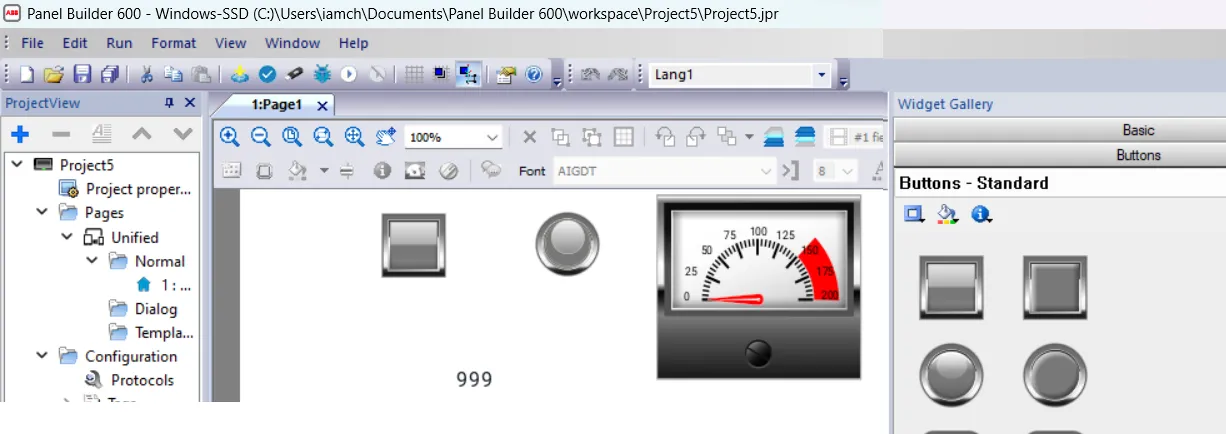 Alarm in ABB CP 600 HMI - how to use alarm in ABB CP 600 HMI